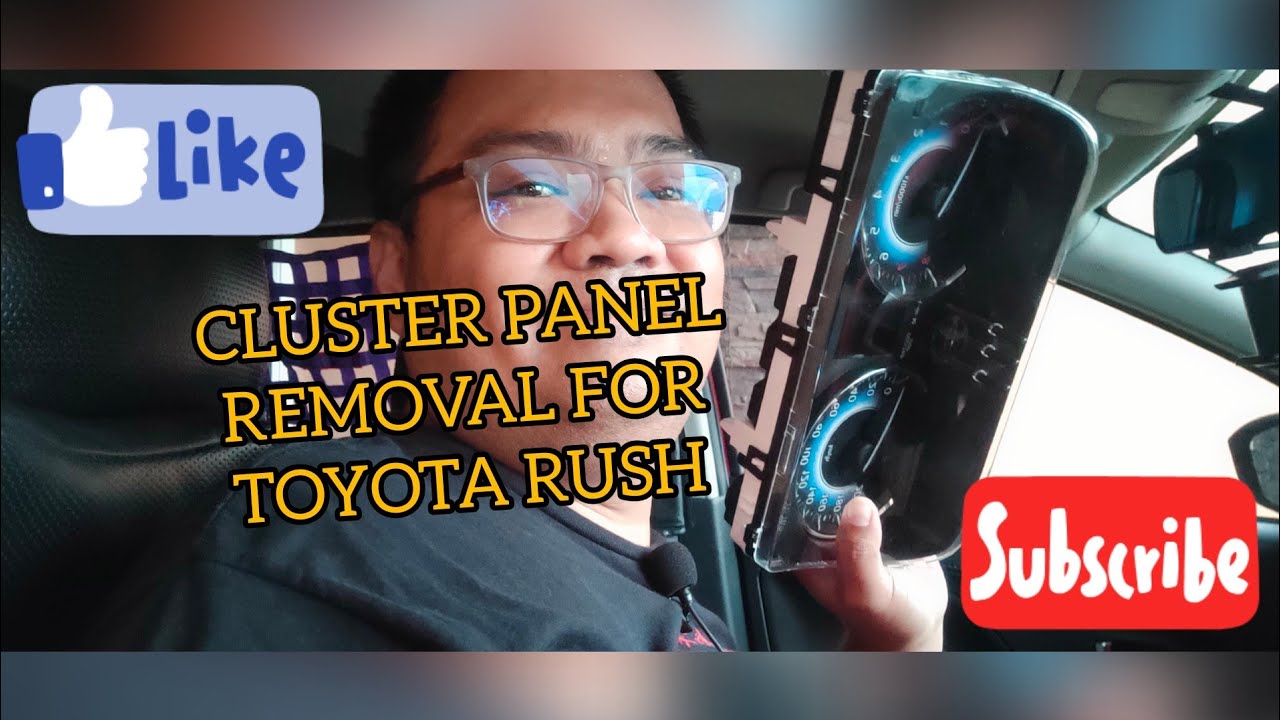 🇵🇭CLUSTER PANEL REMOVAL FOR TOYOTA RUSH🏎️🇵🇭 - YouTube