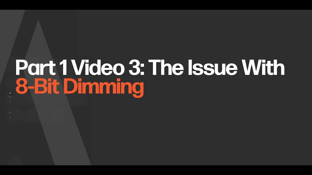 Extended Fading & Slow Color Changing - Part 1 Video 3: The Issue with ...