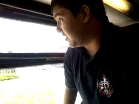 fat kid jumps out of a moving TTC bus window! - YouTube