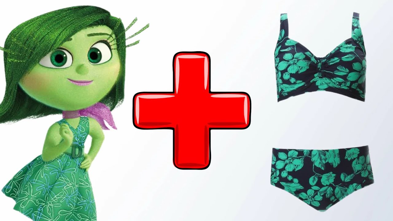 DISGUST + SWIMSUIT =??? INSIDE OUT 2 ANIMATION - YouTube