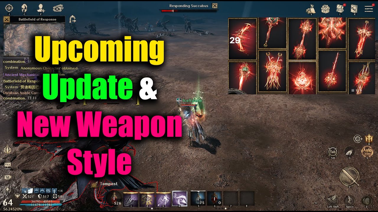 Night Crows Upcoming Update & New Weapon Style - YouTube