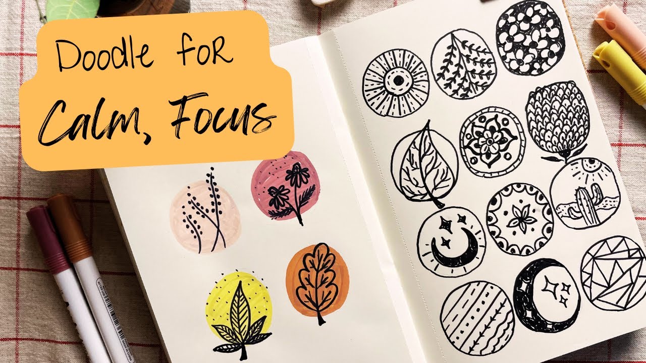 Doodle your way to a calmer you | Botanical and Pattern Doodles for ...