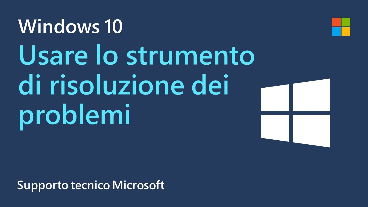 Come utilizzare lo strumento di risoluzione dei problemi di Windows ...