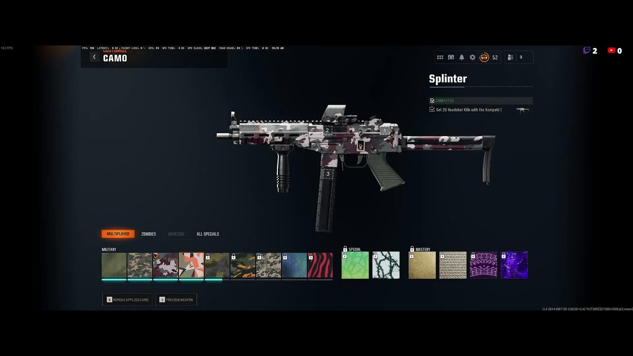 LIVE - - Camo Grind - COD Black Ops 6 - Day 69 of Streaming Everyday ...