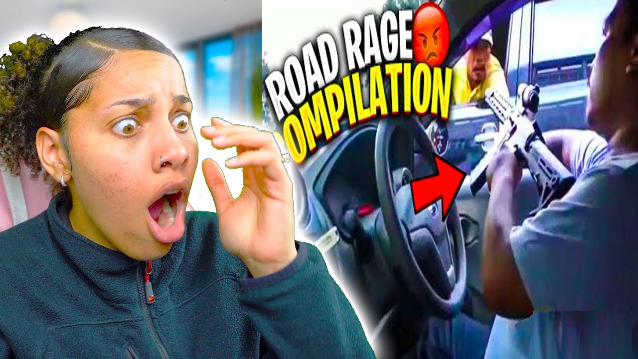 Epic road RAGE fails | road rage karma | road rage gone wrong REACTION ...