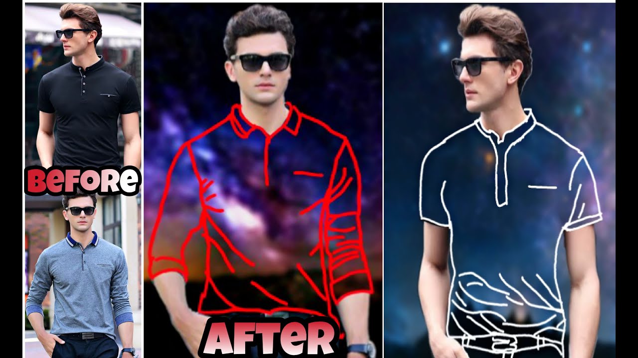 Neon Clothes Effect PicsArt tagalog Tutorial - YouTube