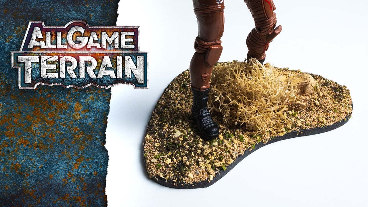 Miniature Basing for ANY Skill Level- Desert Edition - YouTube