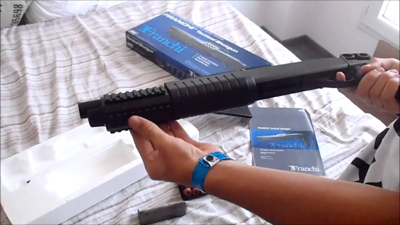 Airsoft/ Présentation du Franchi tactical shotgun - YouTube