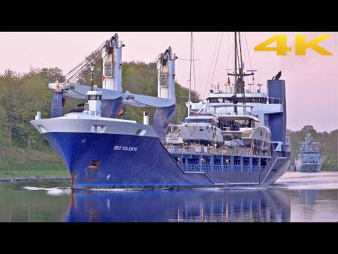 🛳️ 60+ MIN OF AMAZING MARINE TRAFFIC ⚓️ AT KIEL CANAL 🇩🇪 - 4K SHIPSPOTTING 2026