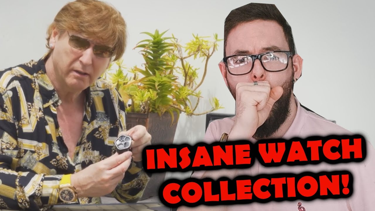 Harzo Reacts To Producer Michael's INSANE Watch Collection! - YouTube