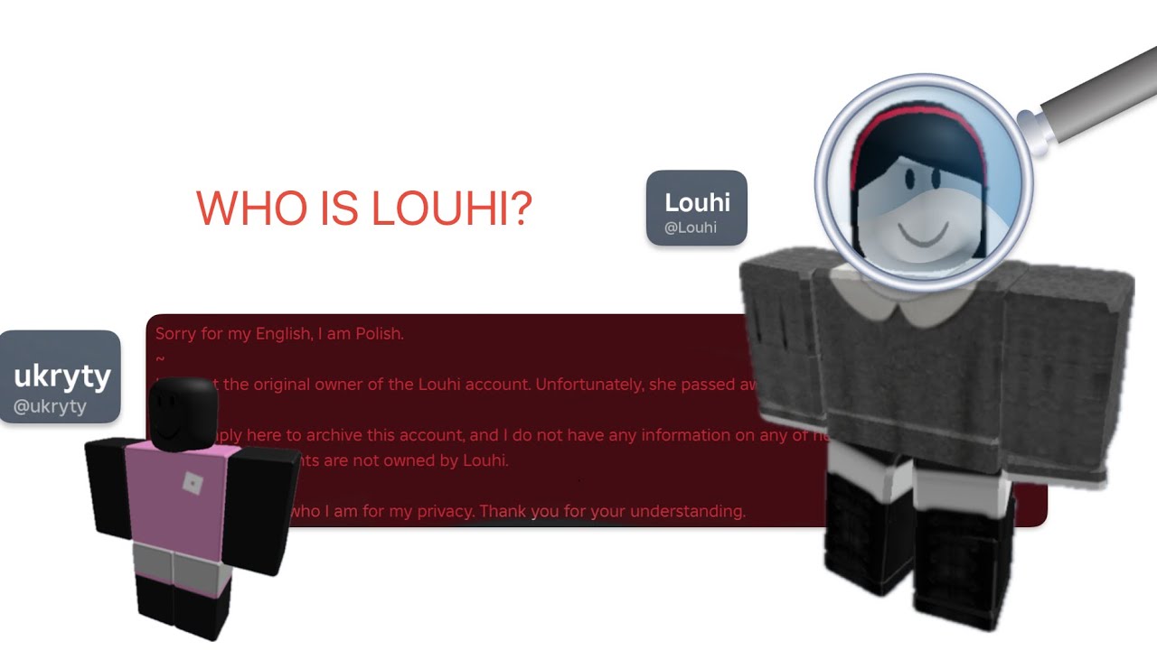 Investigating Roblox: Louhi & Ukryty - YouTube
