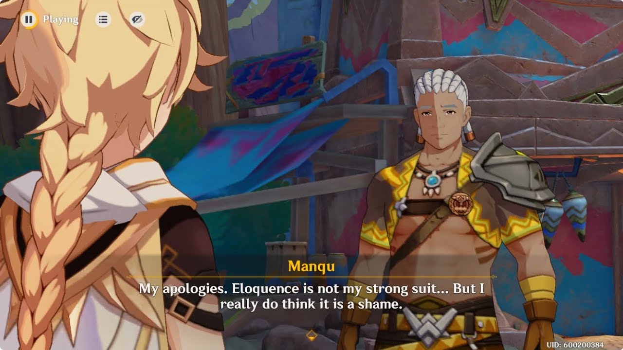Genshin Impact:Meeting Manqu - YouTube