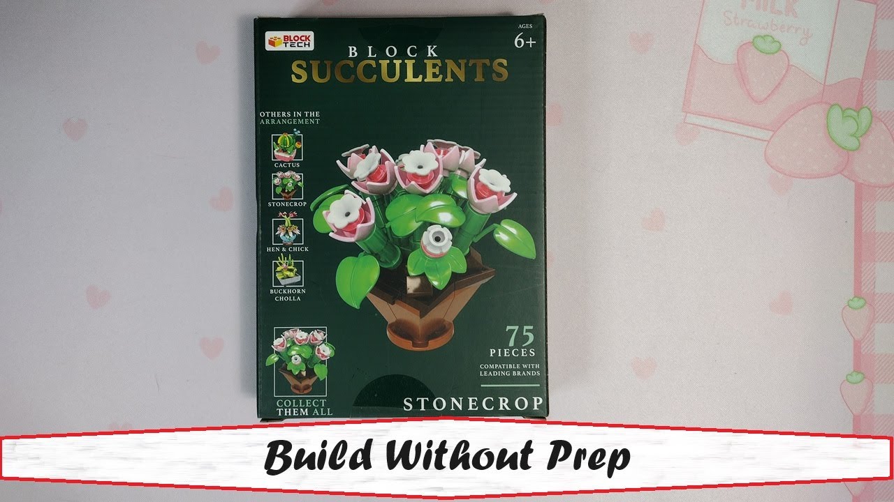 Block Tech - Succulents - Stonecrop - Only Build - Sped Up with Music ...