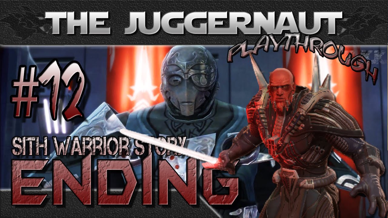 SWTOR Sith Warrior JUGGERNAUT Class Story #12 - Corellia & Ending ...