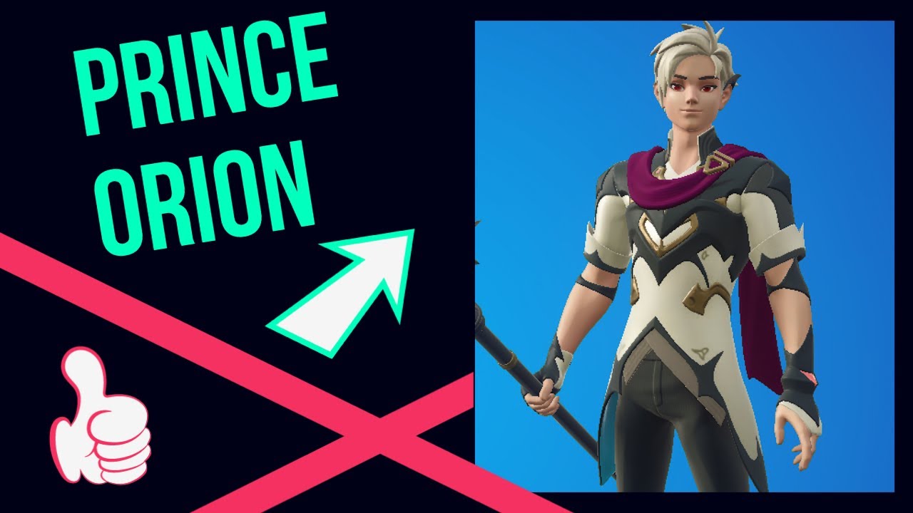 New Fortnite Prince Orin Skin - YouTube