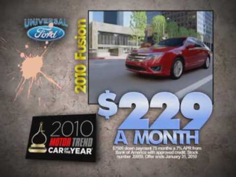 Universal Ford Commercial Richmond, VA - YouTube