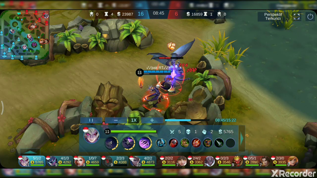 Cara cepat naik rank mobile legend pakai hero DYROT.Pak eRTe - YouTube