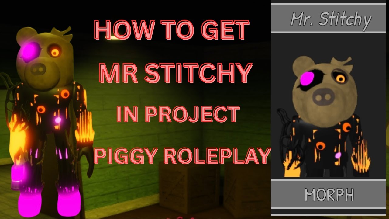 How to get Mr Stitchy in Project Piggy Roleplay🥰#roblox #piggy # ...
