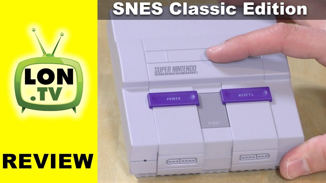Super Nintendo Classic Edition Review / SNES Classic - Why is it so ...