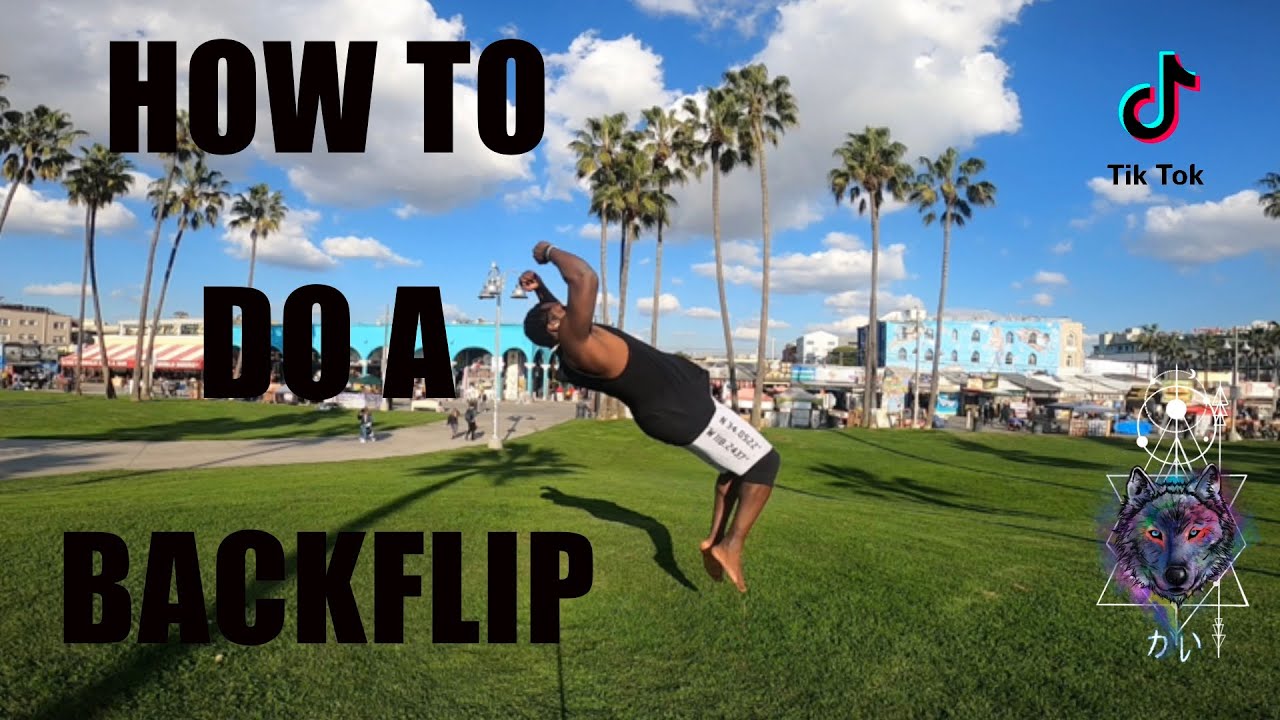 How To Do A Backflip | Fast and Easy Beginner Tutorial 2022! - YouTube