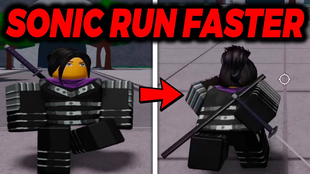 How To Run Faster With Sonic In Roblox The Strongest Battlegrounds ...
