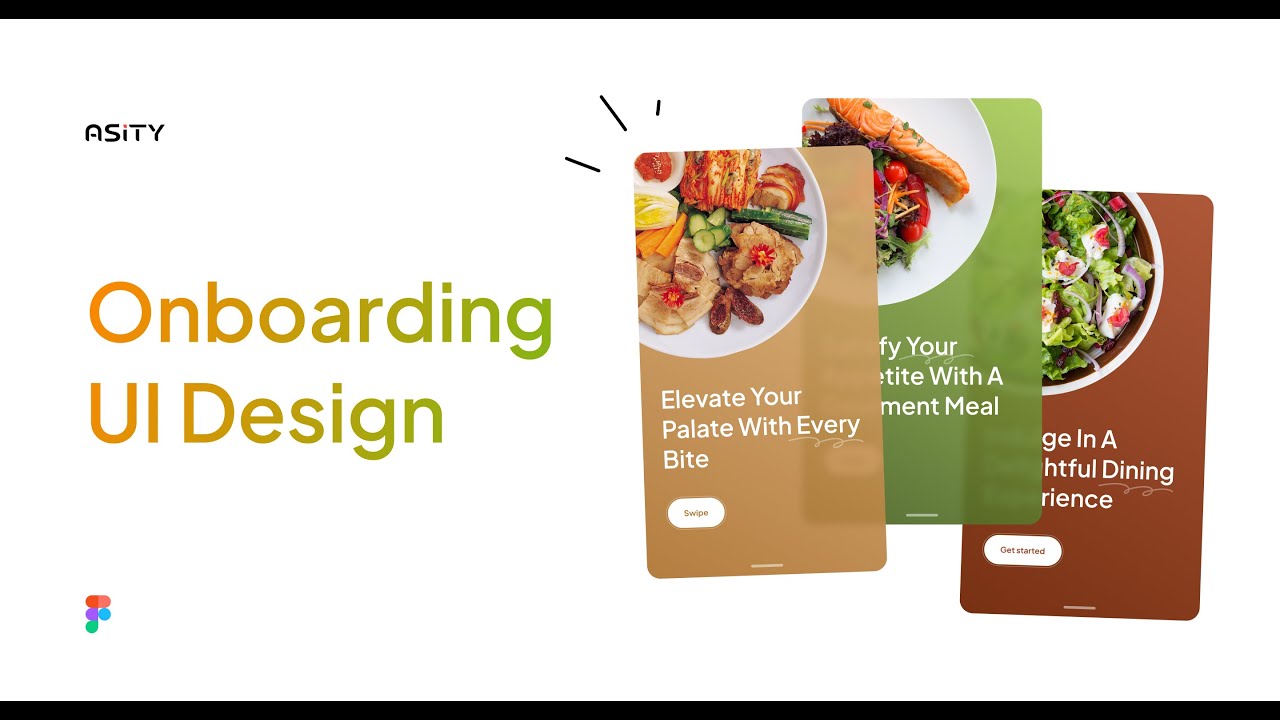 Experience the Flavorful Food App Onboarding in Figma - YouTube