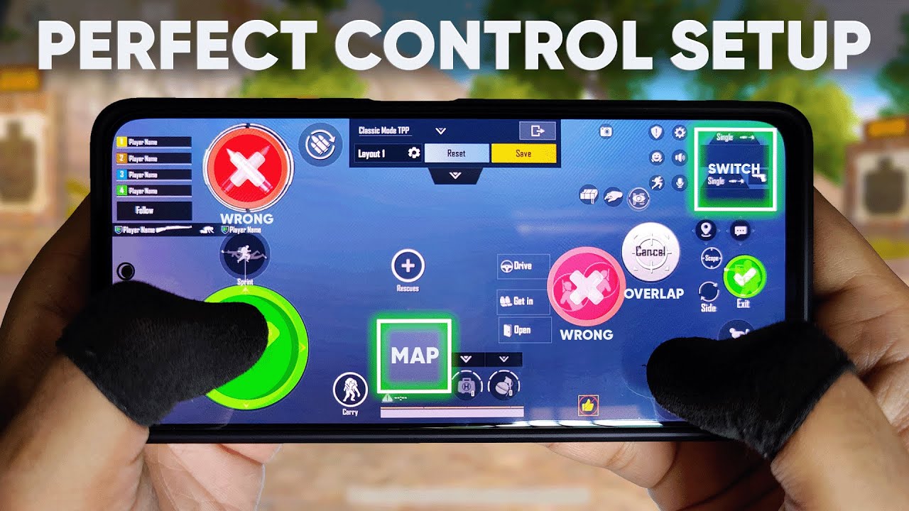 Best 2 3 4 5 Finger Claw Control Settings | BGMI - YouTube