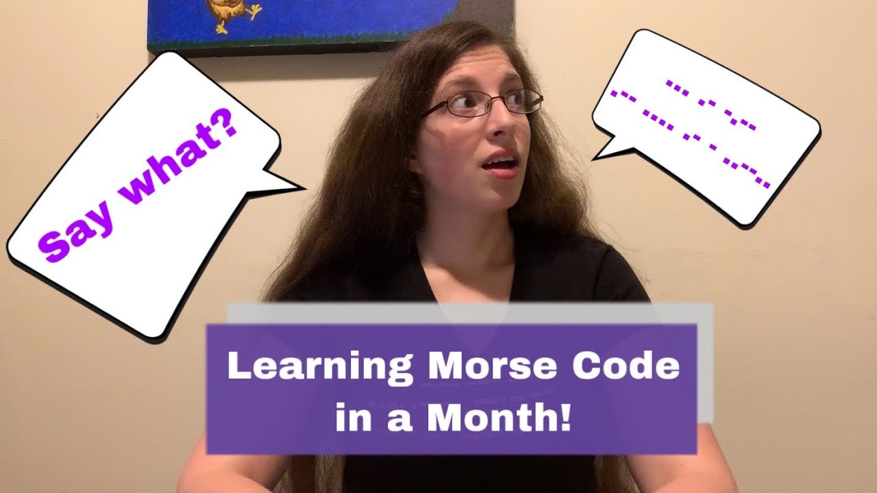 I Learned Morse Code In A Month! | Morse Code Day - YouTube