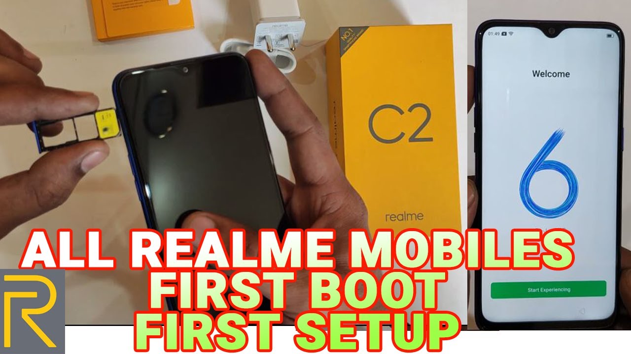 All Realme Mobile First Boot up time and How To Setup | How To Setup ...