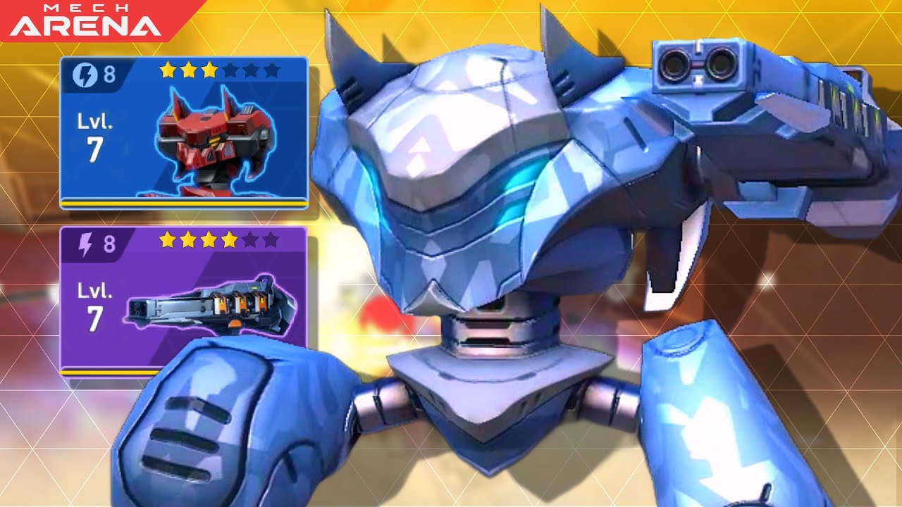 Tengu + Ember Gun |🔥 Deadly Flames! | Mech Arena Gameplay - YouTube