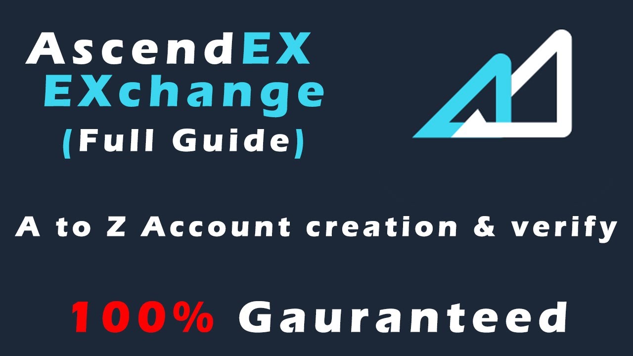 How to create AscendEX Account and verify full guide | AscendEX खाता कैसे बनाएं और सत्यापित करें ...
