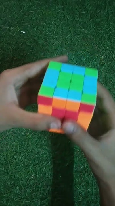 How to make Checkerboard pattern on 4x4 Rubik's cube#shorts - YouTube
