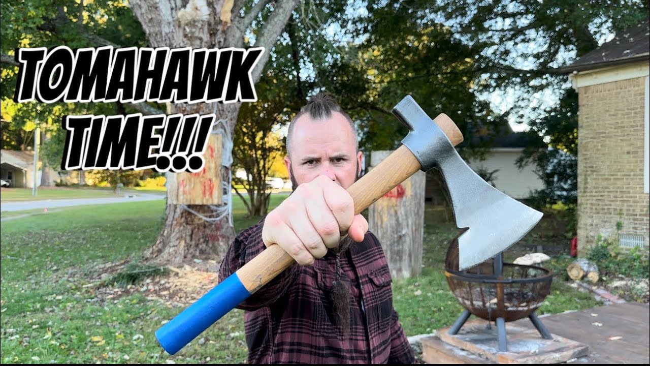 Kings County Tools Tomahawk Throwing Axe! - YouTube