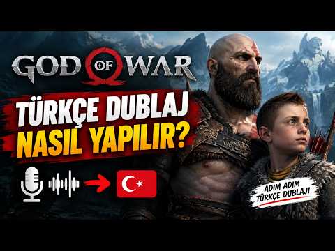 God Of War Türkçe Dublaj Nasıl Yapılır? GÜNCEL 2026