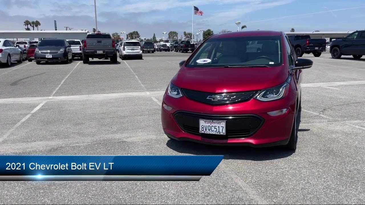 2021 Chevrolet Bolt EV LT Costa Mesa Newport Beach Irvine Huntington ...