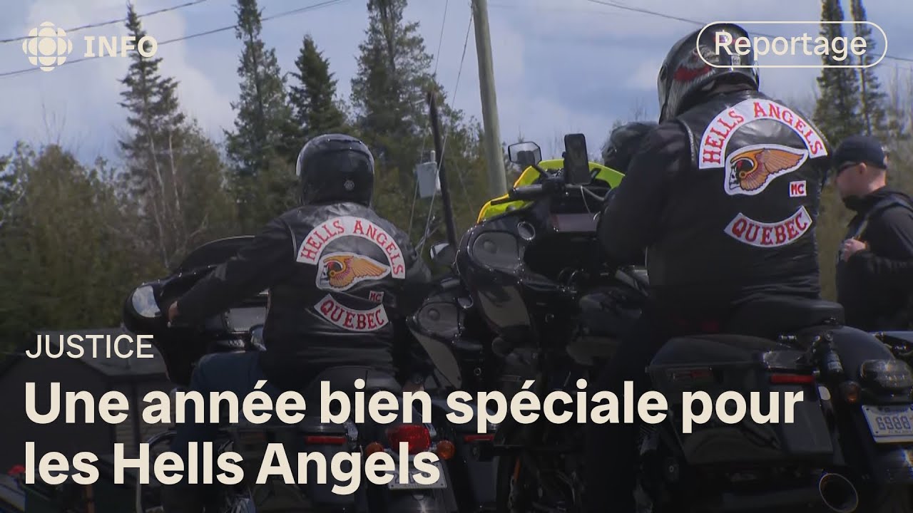 Les Hells Angels font leur première sortie de la saison - YouTube