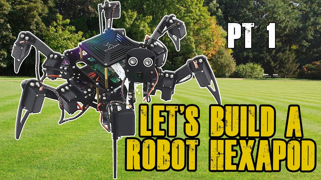 Freenove Big Hexapod Robot Kit Part 1 Unboxing And Software Youtube