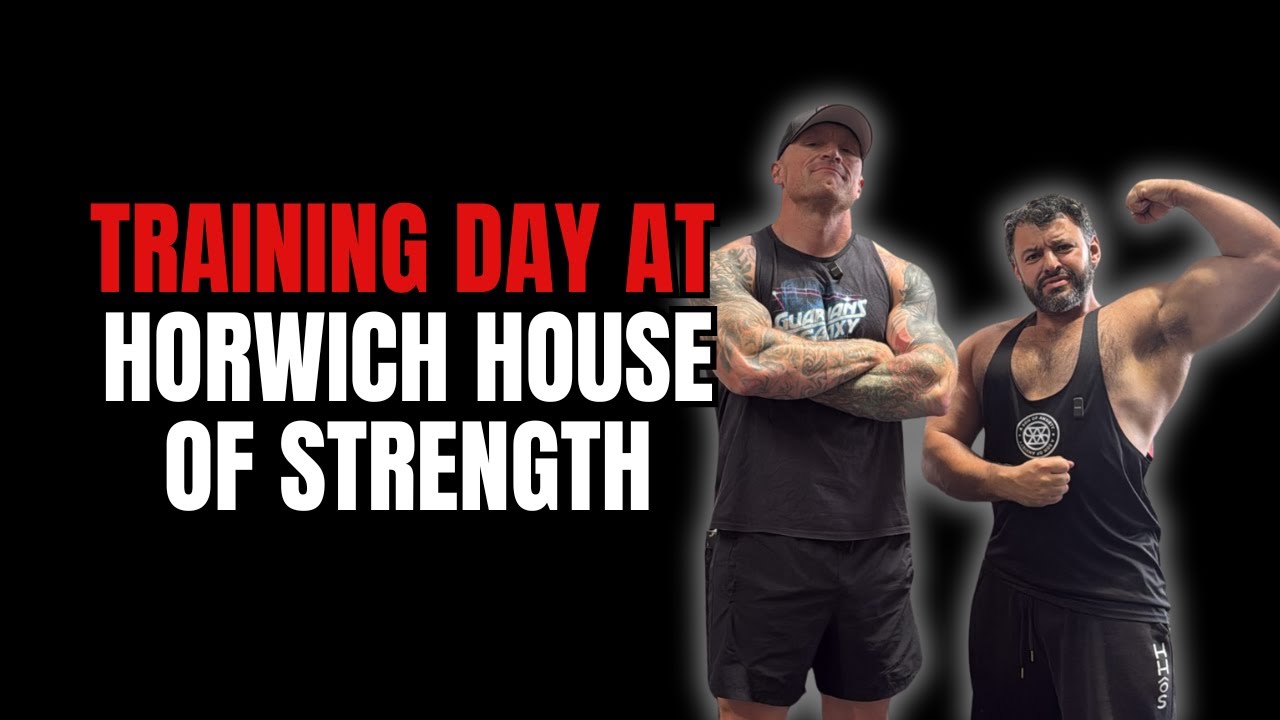 Training day at Horwich House of Strength - YouTube