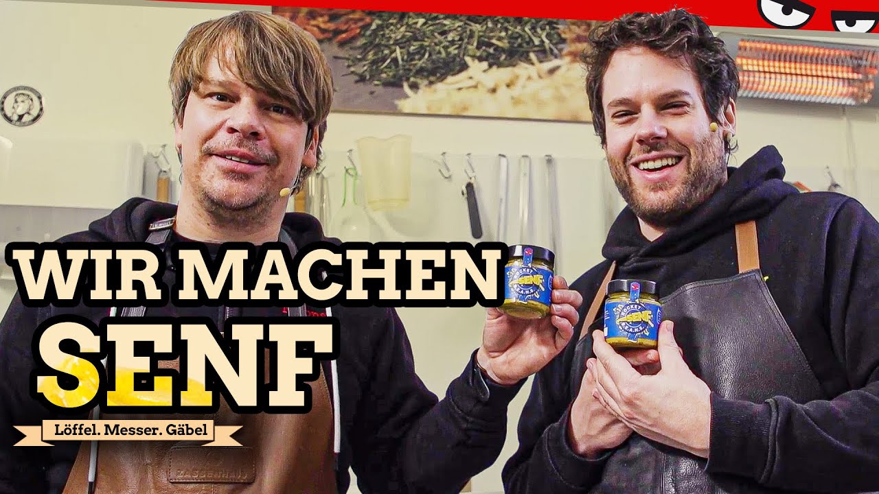Der EIGENE Senf von Colin & Florentin | Löffel Messer Gäbel in der ...