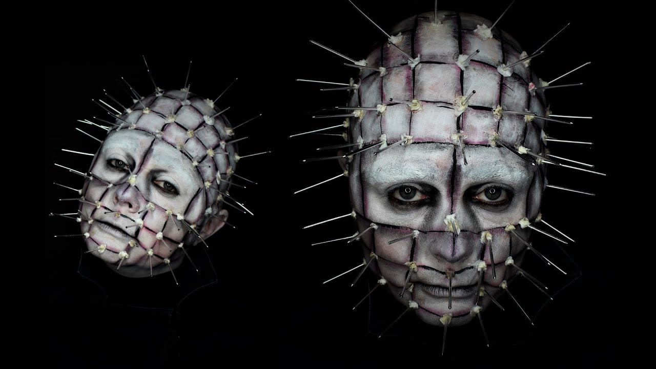 Diy Pinhead Makeup | Saubhaya Makeup