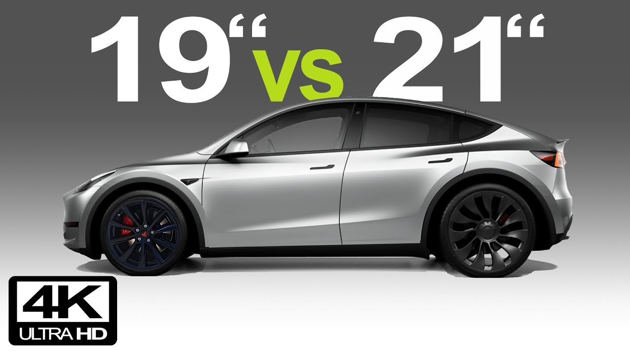 Tesla Model Y 19 Vs 21 Wheels The Moment Of Truth YouTube