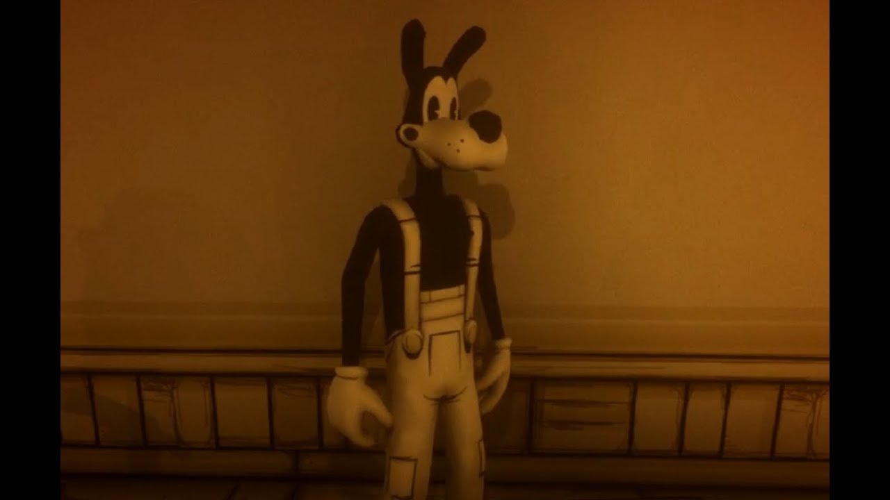 Bendy and the Ink Machine Chapter 2-3 Boris Idle, Cower and Walk ...