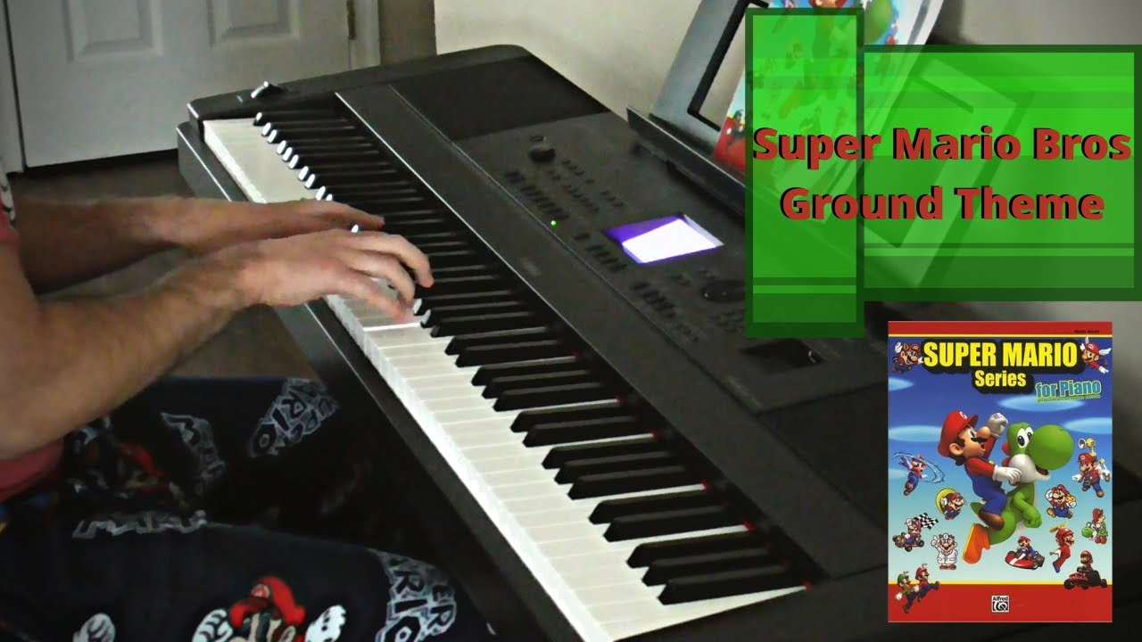 Super Mario Series for Piano - Ground Background Music - YouTube