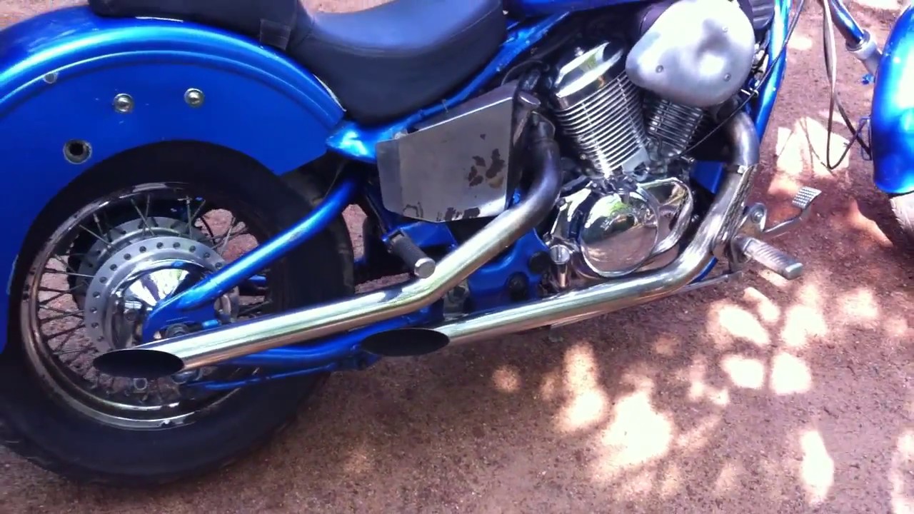 HONDA STEED 400 review - YouTube