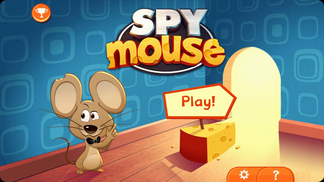 🐭🧀🐱 Spy Mouse, level 1-1, perfect walkthrough with all 3 medals, HQ ...
