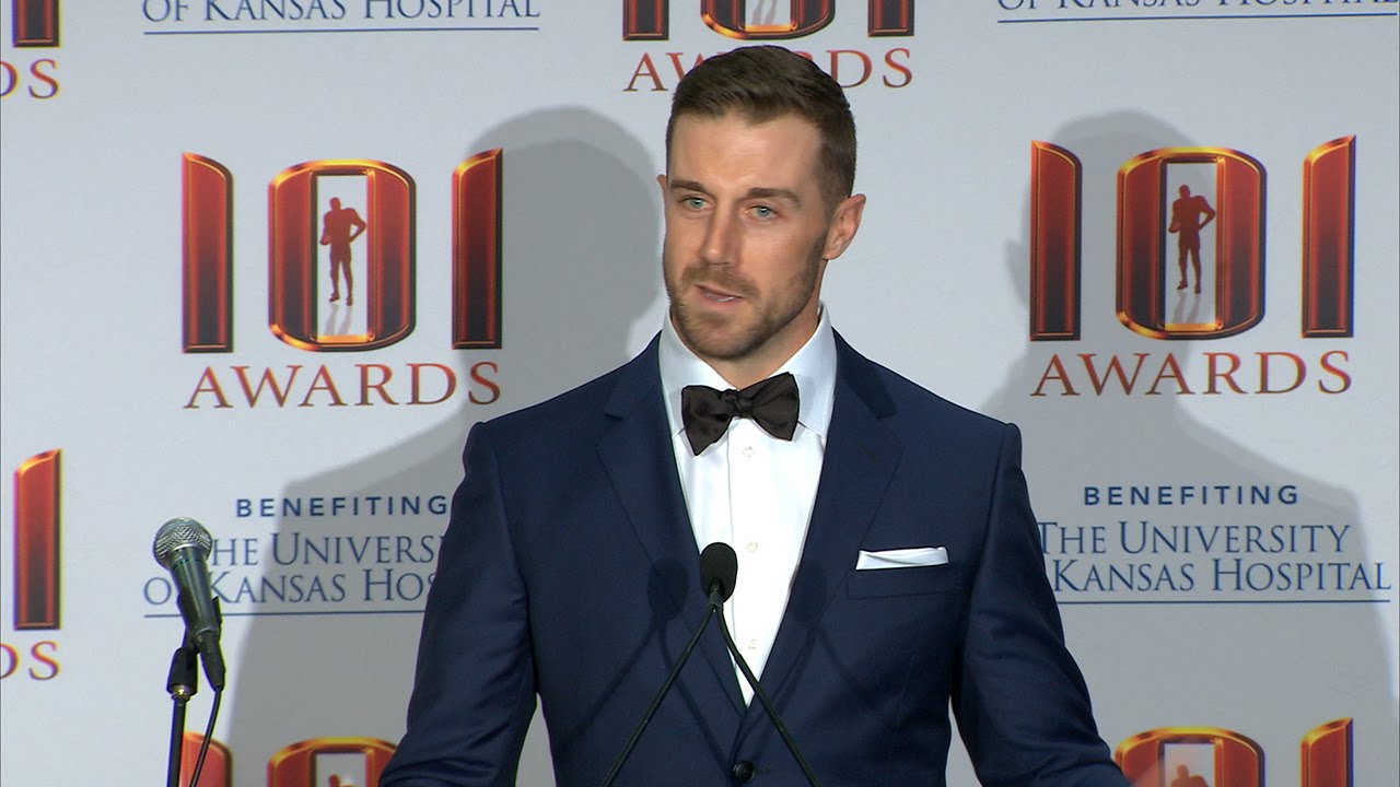 Alex Smith 101 Awards Press Conference - YouTube