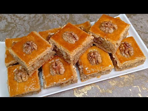 SOÇİ PAXLAVASI hazırlanması SOÇİ PİROQU resepti asan PAXLAVA RESEPTİ. Сочинская пахлава