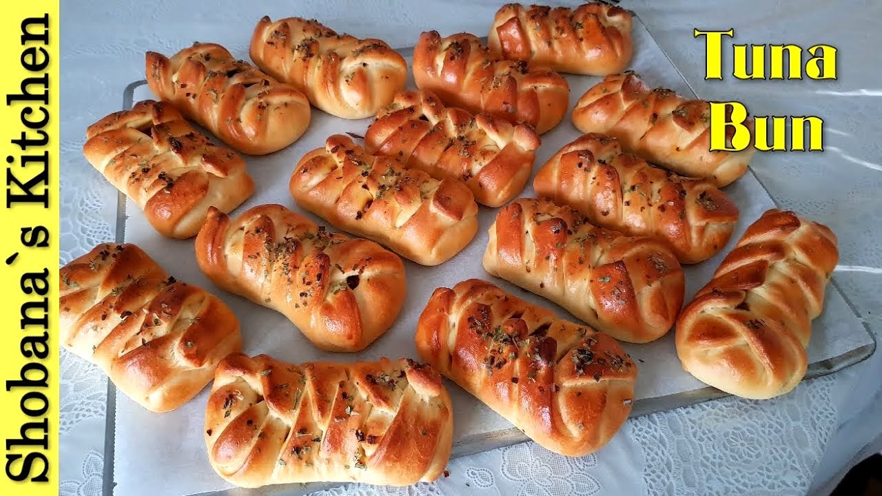 Tuna Buns - How To Make Hot Tuna Buns Sri Lankan Style - Tuna Bread ...