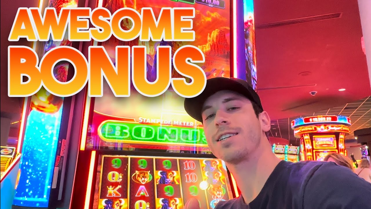 The NEW Buffalo Ultimate Stampede Slot Machine Is Too Much Fun! - YouTube