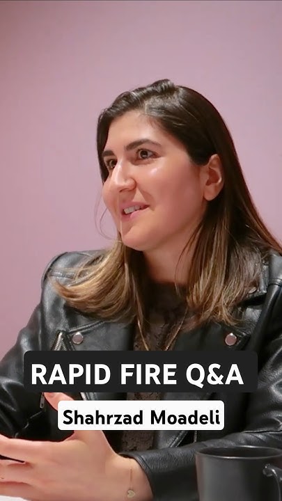 RAPID FIRE Q&A With Shahrzad Moadeli - YouTube